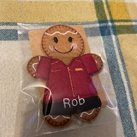 Priest Gift, Vicar Gift, Priest Gingerbread Man, Hanging Gingerbread ...