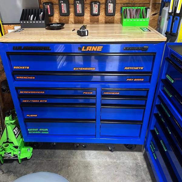 CRAFTSMAN TOOLS Toolbox Emblem Badge Fridge or Toolbox Magnet Badge ...