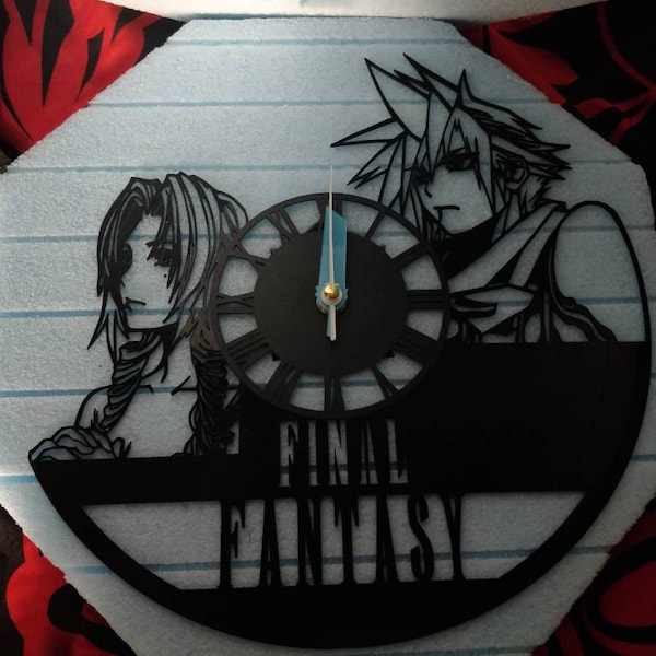 Final Fantasy 7 Clock, Final Fantasy Clock, Final Fantasy Vii, Ff7 ...