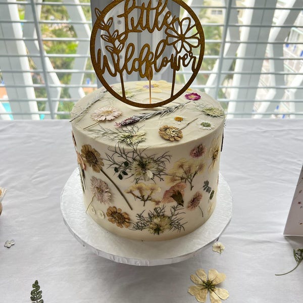 120 Edible Pressed Flowers, Pastel Cupcake Blend, Organic Foodsafe Chem ...