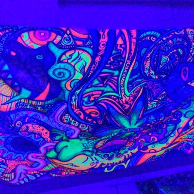 Psychedelic Tapestry, Sexy Nude Women Tapestry ,aesthetic Wall Hanging ...