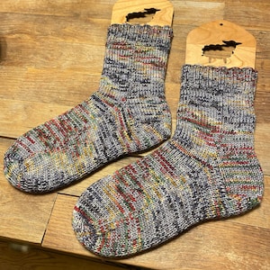 Easy Basic Worsted Weight Sock Knitting Pattern the Thicksgiving Socks ...