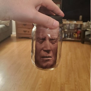 Halloween Decoration YOUR FACE in Jar, Scary Halloween Décor, Halloween ...