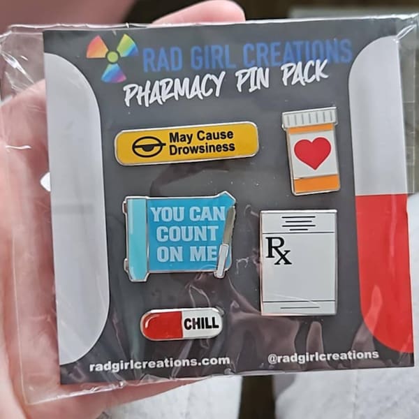 Pharmacy Pin Pack - Etsy