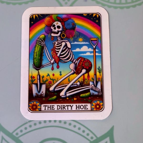 100+ Funny Tarot Card PNG Bundle, Sarcastic Sweary Skeleton Skull ...