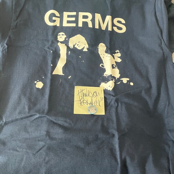 Official Tshirt the Germs Darby Crash Punk - Etsy
