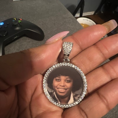 Photo Portrait Ring in Gold & 925 Sterling Silver - Etsy