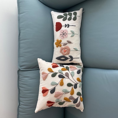 Diy Punch Needle Pillow Kit, Diy Kits for Adult, Punch Needle Tool ...