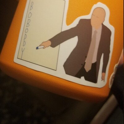 THE OFFICE Save Bandit Angela Sticker Vinyl Waterproof Sticker the ...