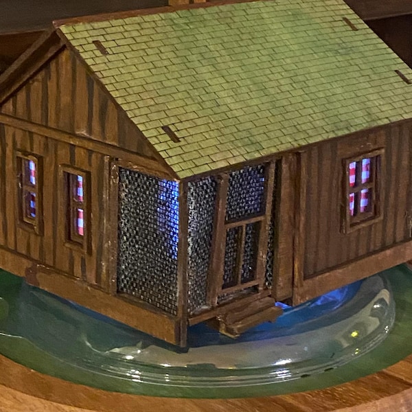 1:48 (O Scale) [kit] Water Wheel, Heims Mill - Etsy