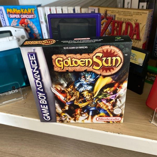 Mario & Luigi Superstar Saga GBA Repro Box Superior Quality - Etsy