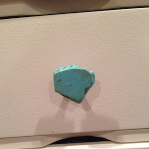 Large Turquoise Cabinet Pulls Knobs Southwest Style Bohemian Design - Etsy
