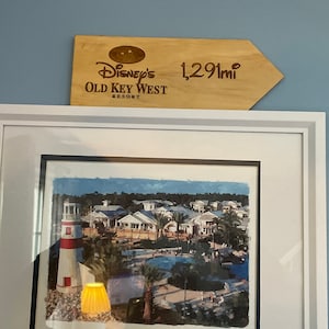 Custom Sign to Disney's Magic Kingdom | Etsy