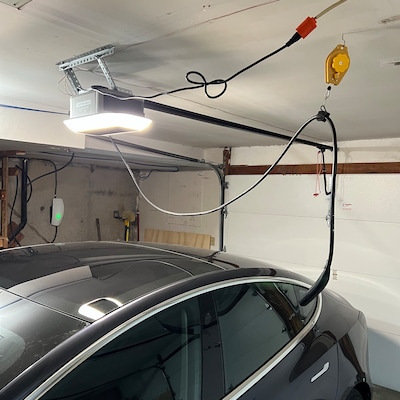 Retractable Overhead Charger Cable Mount Parts for Tesla Model S, 3, X ...