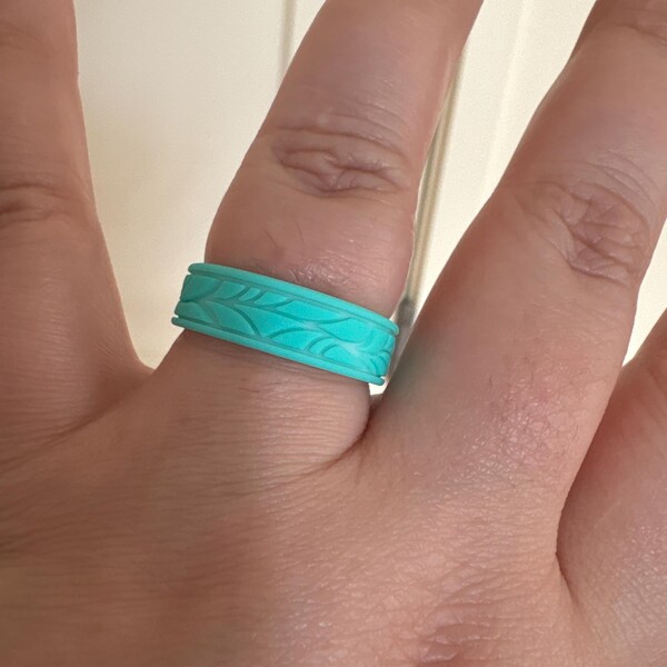 Glitter Silicone Rings, Stackable, Water Proof, Wedding, Eco Friendly ...