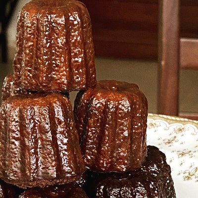 6 Copper Canele Molds Large 2.1 Inch Set of 6 Professional Quality 55 ...