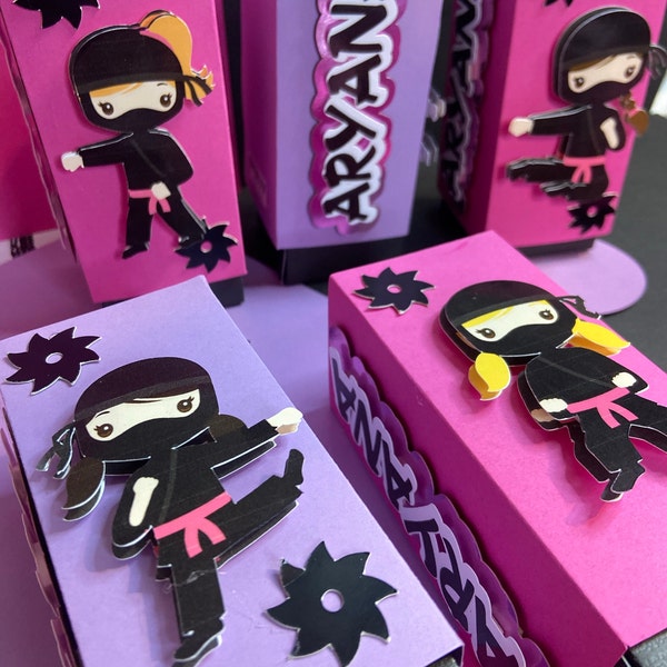 Ninja Clipart / Ninja Girls / Pink Ninja Party Printable - Etsy