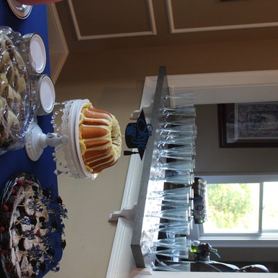 Cheerleading Megaphone Glitter Cake Topper Personalized Cheerleader ...