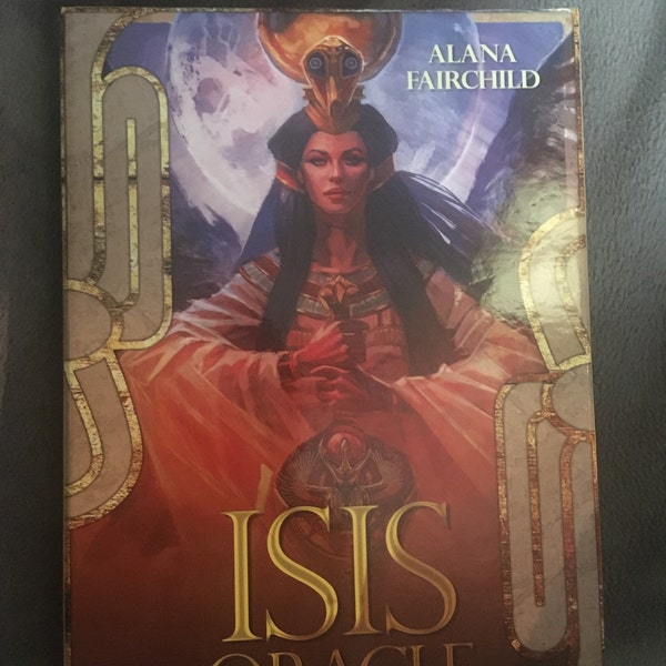Isis Oracle Cards & Guidebook Set Tarot Card Deck Book Kit Magick Magic ...