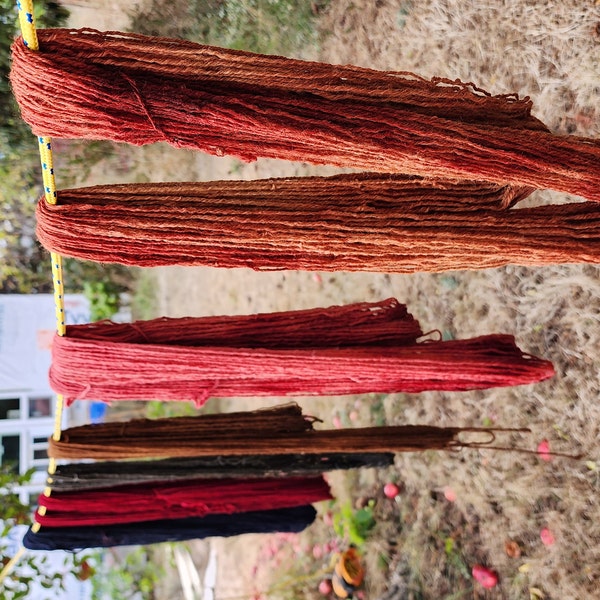 Set of 7 Natural Dyes-annatto Seed Cochineal Insect Cutch Henna Madder ...