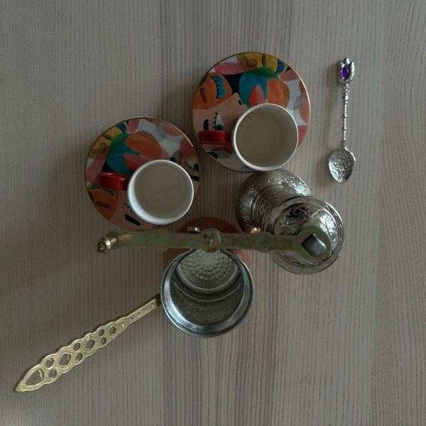 Japanese Tea Set and Cups, Cast Iron Teakettle Set With Infuser ...