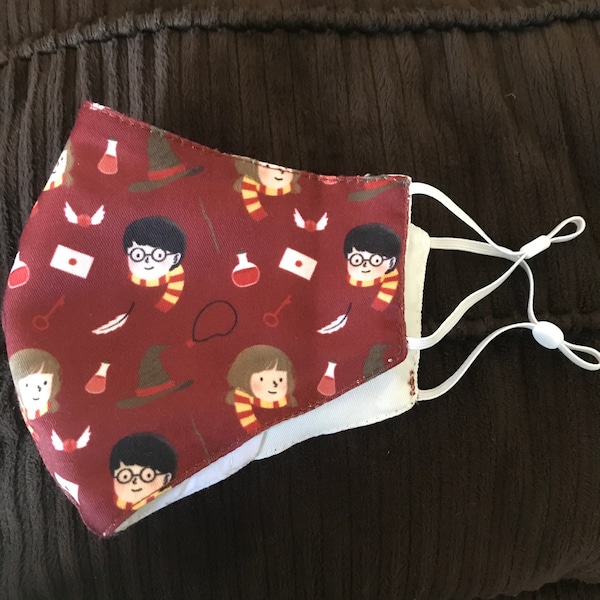 Harry Potter Face Mask, Harry Potter Mask, Harry Potter Gift ...