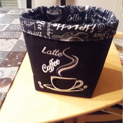 Coffee Cup Embroidery Designs Machine Instant Digital Download Pes Hus ...