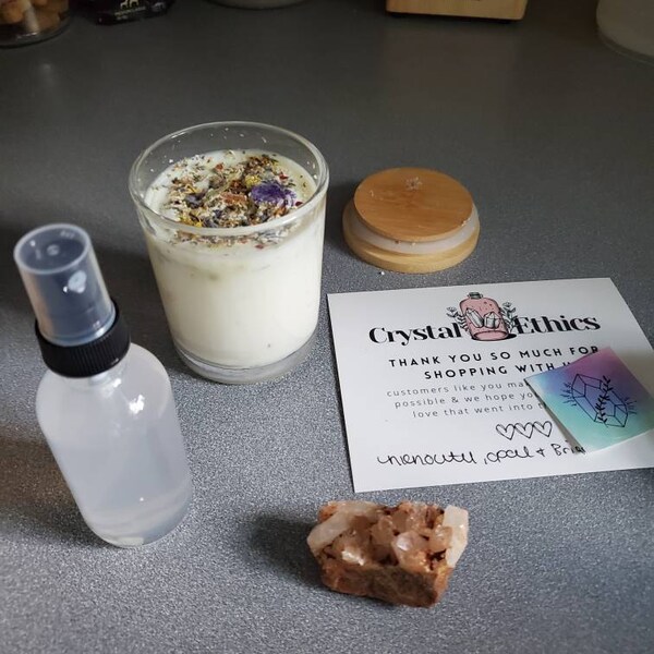 Great Lakes Jar | Sea Shells | Wildflowers | Crystals - Etsy