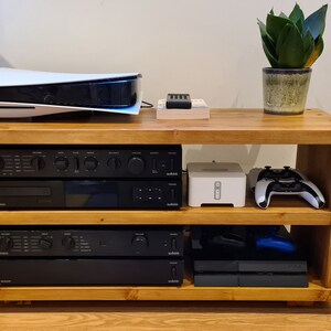 Record Player Stand / Vinyl Storage / Media Unit - Etsy UK