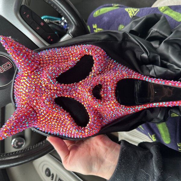 READY TO SHIP- Screaming Royal Glam Mask - Etsy