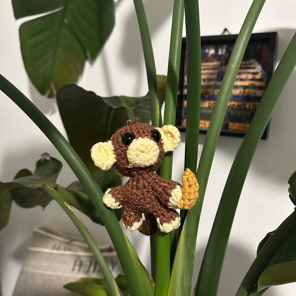 Mini Monkey Crochet Pattern | Amigurumi PDF Pattern - Etsy
