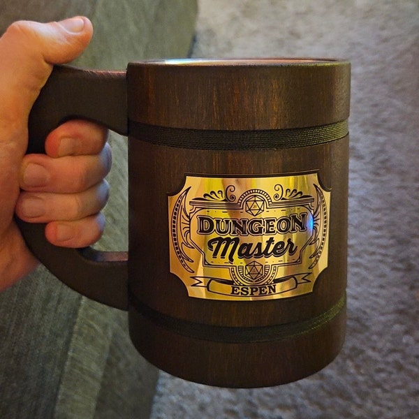 Dungeons and Dragons, Dungeon Master Personalized Mug, I Am DM That's ...