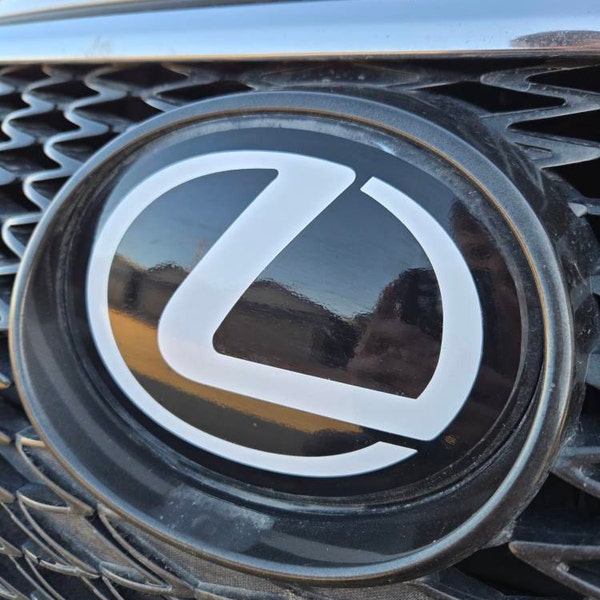 Lexus Emblem Front Vinyl Overlay F-sport | 2014+ IS350, IS250, IS200T ...