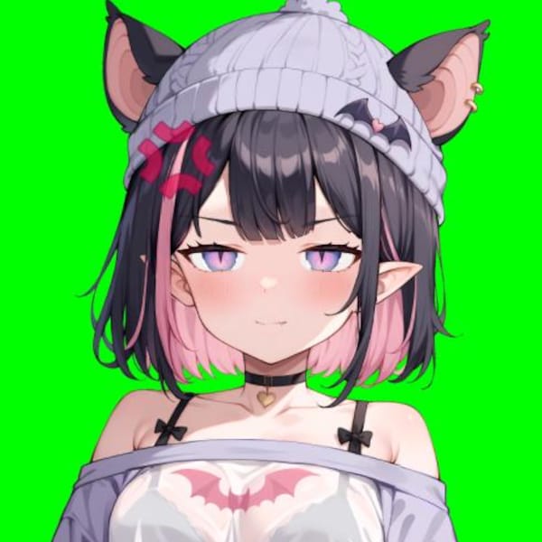 Vtuber White Kitsune Boy Live2d Vtube Studio Animal Streamer Ninetails ...