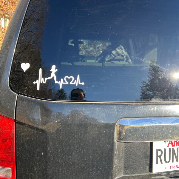Sewing Machine Quilting Block Heartbeat Decal Sticker for Car Window BG ...