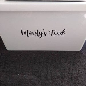 Personalised Sticker Labels Custom Vinyl Decal Words Choose - Etsy UK