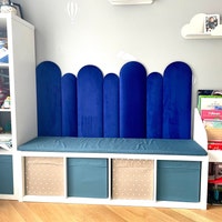 Custom-made Elegant Diamond Upholstered Panels Sophisticated Wall Decor ...