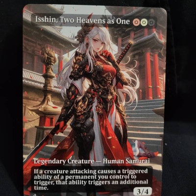 PILOT Token for TCG Full Custom Art Anime Waifu Stunning Pilot of Mechs ...