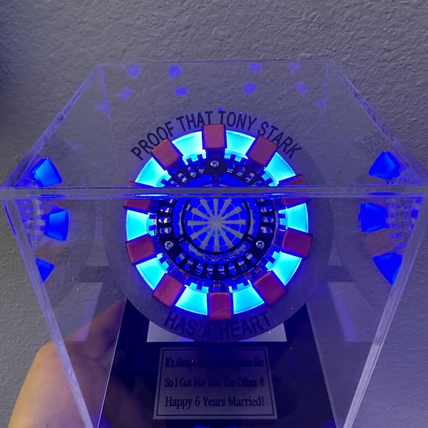 ARC REACTOR Ultra Bright Costume Prop PERSONALISED Gift - Etsy