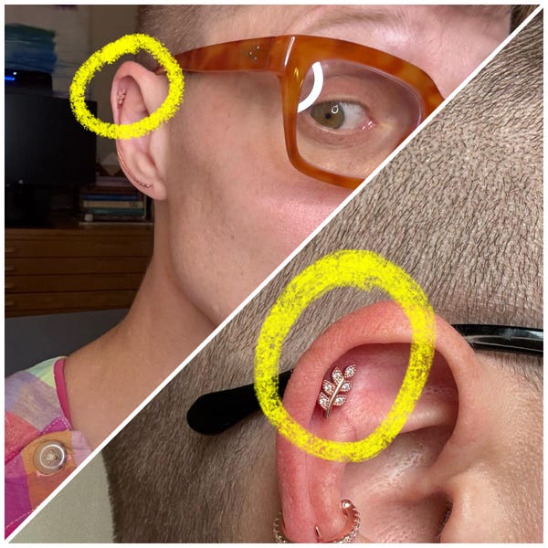 Everyday Gold Hoops, Straight Post Barbell Hoops, Everyday Gold ...