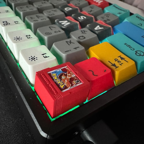 Witcher Wolf Artisan Keycap, Custom Keycap, Resin Keycap, Cherry MX ...