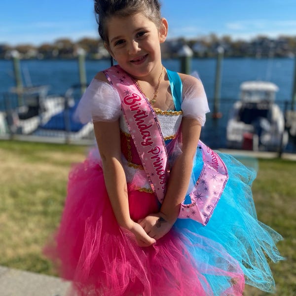 Neon Candy Queen Princess Candyland Sweets Costume Onederful Two Sweet ...