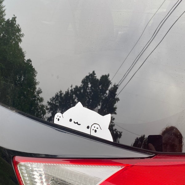 Bongo Cat Meme Vinyl Decal Sticker for Laptop/car/truck/van/window - Etsy