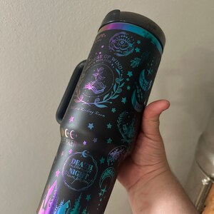 40 Oz Acotar Pattern Stanley Tumbler Cup - Etsy