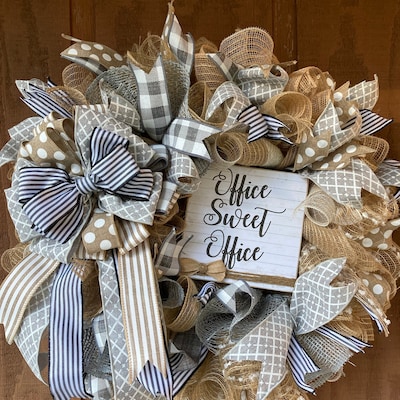 Office Sweet Office Sign,rustic Farmhouse Style Office Decor,primitive ...