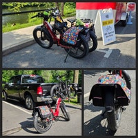 Bikybag Model M Bicycle Double Pannier Cycle Bag Bike Shopping ...