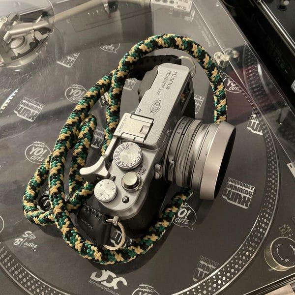 Climbing Rope Camera Strap With Quick Release Anchor Links - Etsy