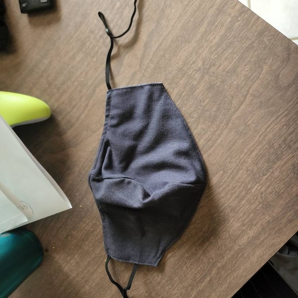 3 Pack Thick Cotton Black Easy Breathing All Size Large XL XXL JUMBO 3D ...