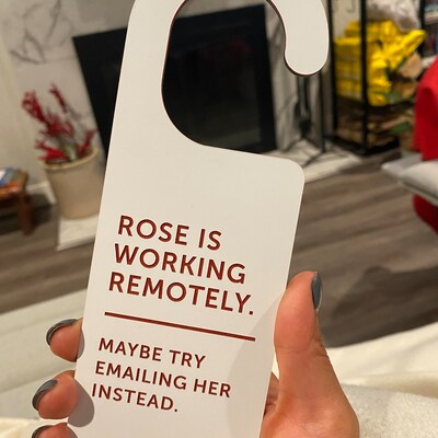 ADHD Genius, Do Not Disturb, No Distractions, Work Door Hanger, Home ...