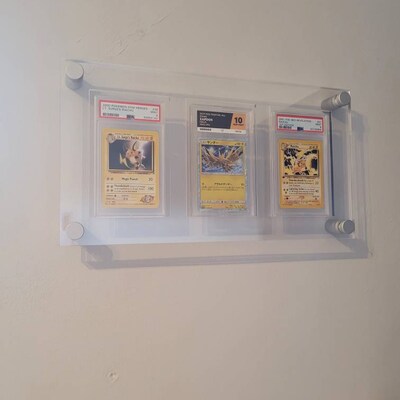 Pokemon Card PSA Slab Display Frame 5x1 - Etsy UK